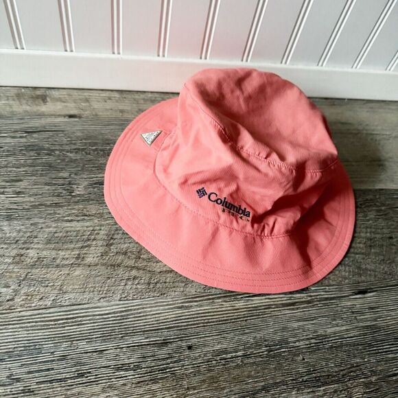 Columbia | Accessories | Columbia Pfg Reversible Bucket Hat Teal Coral ...